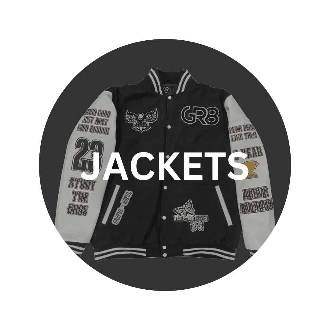 JACKETS – GR8 CLOTHING LINE